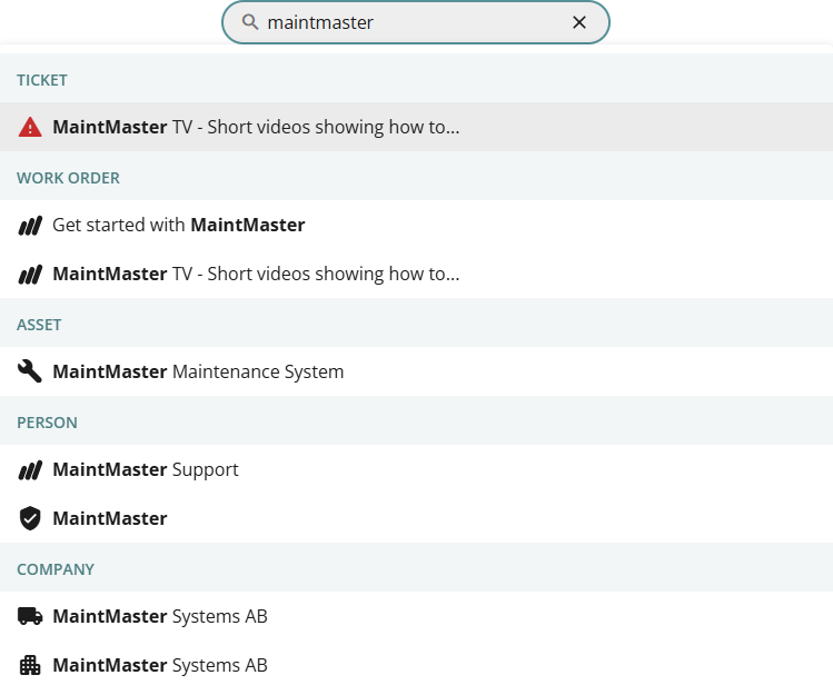 How do I search for information in the system?