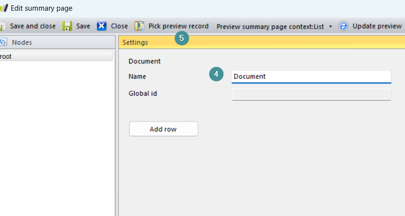 How do I create a summary page?
